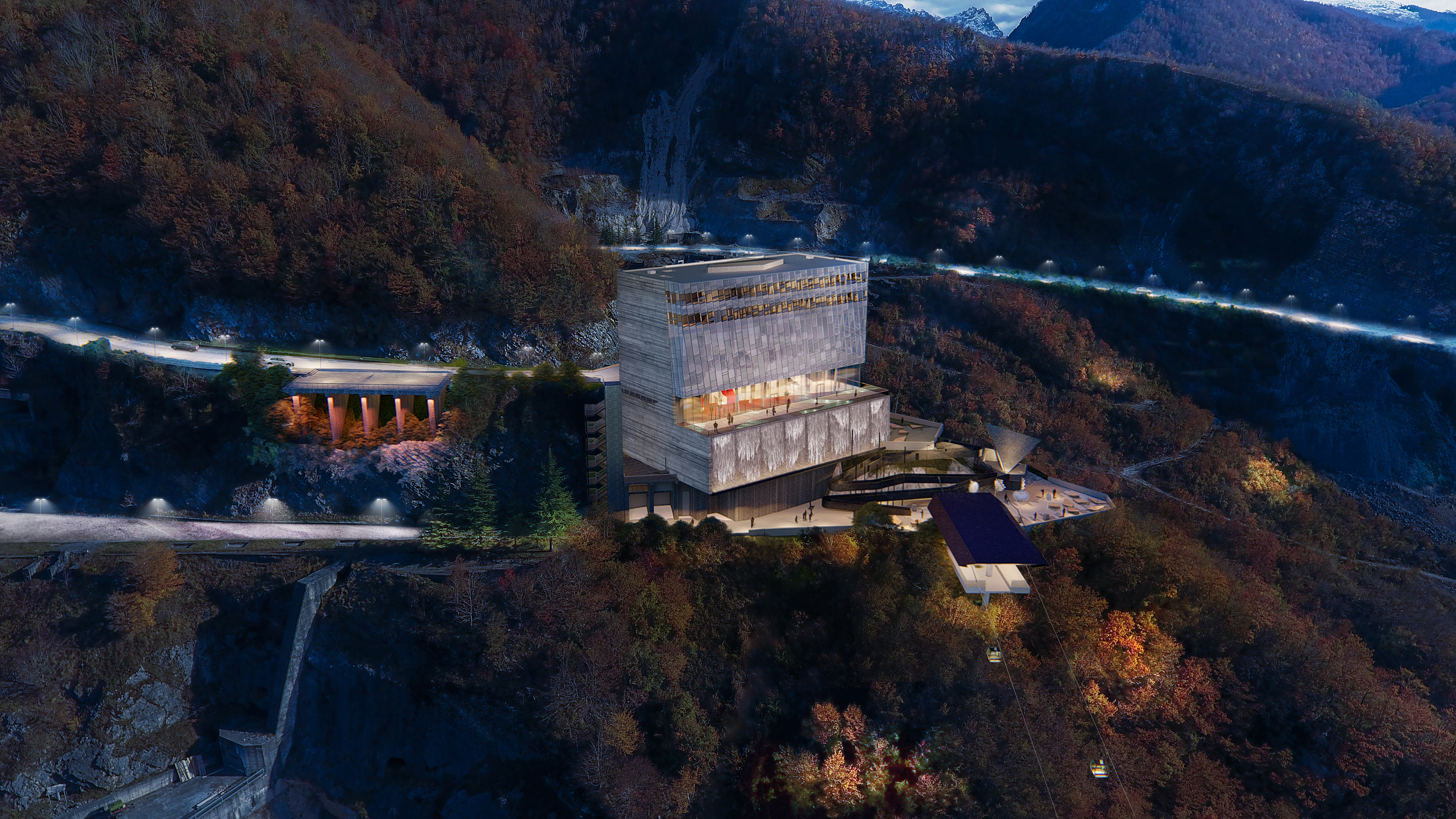 KOKO architects / Enguri attractions